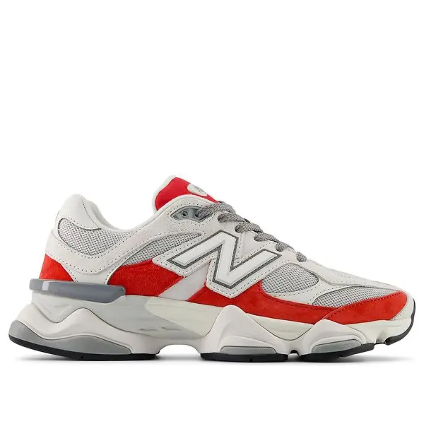 NEW BALANCE 9060 Athletic Sneakers - Grey/reflection/true Red