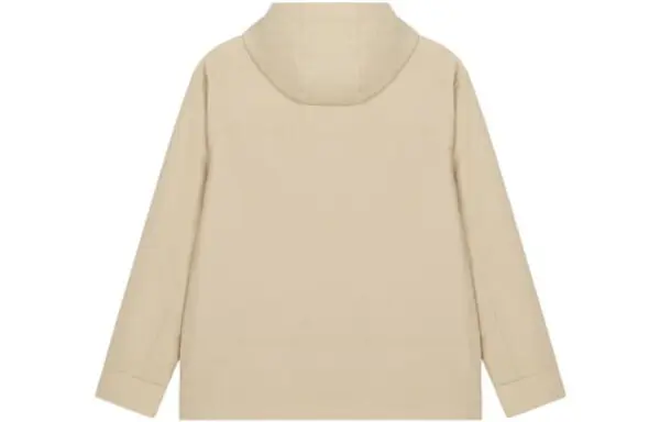 NEW BALANCE Logo Print Windproof Jacket - Beige/black