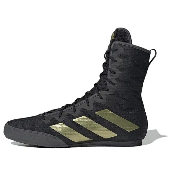 Adidas Box Hog 'black Gold Metallic - Black/gold