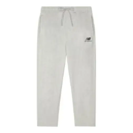 NEW BALANCE Logo Knit Sweatpants Asia Sizing - Grey
