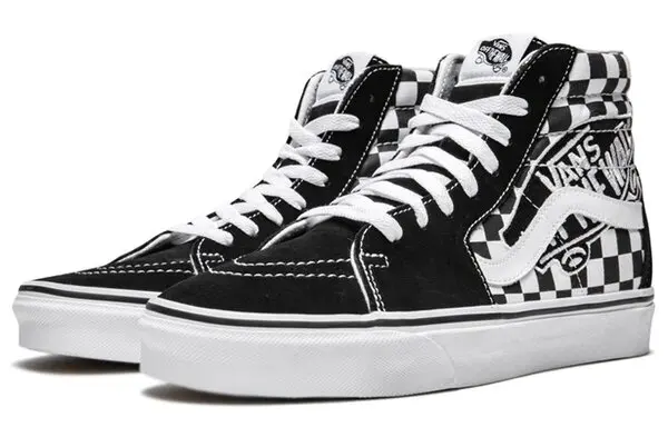 VANS Sk8-hi "patch" High Top Sneakers - Black