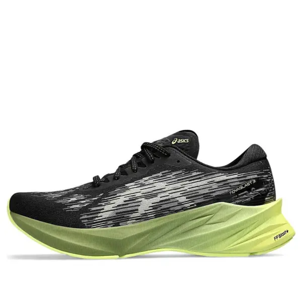 Asics Novablast 3 Sneakers - Black/dried Leaf Green