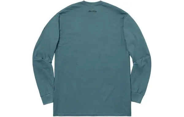 Supreme Fw18 Mike Kelley Ahhyouth Ls Slate Tee - Blue
