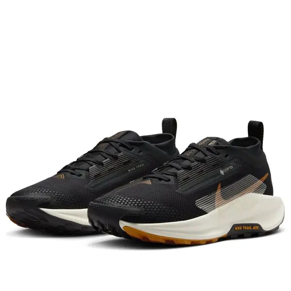 Nike Pegasus Trail Gore-tex Athletic Sneakers - Black/ivory/monarch