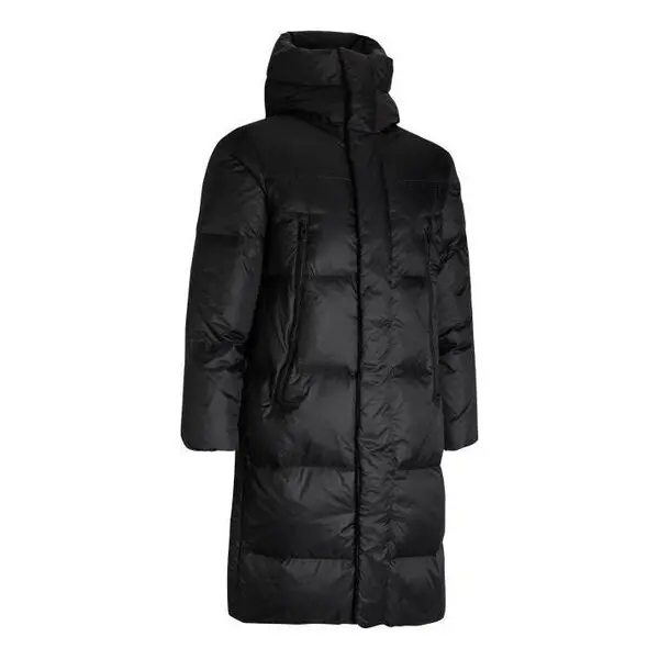 Under Armour Long Puffer Jacket With Coldgear Infrared Technology - Black