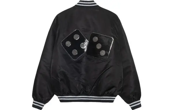 StÜssy Sequined Dice Bomber Jacket