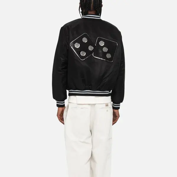 StÜssy Sequined Dice Bomber Jacket