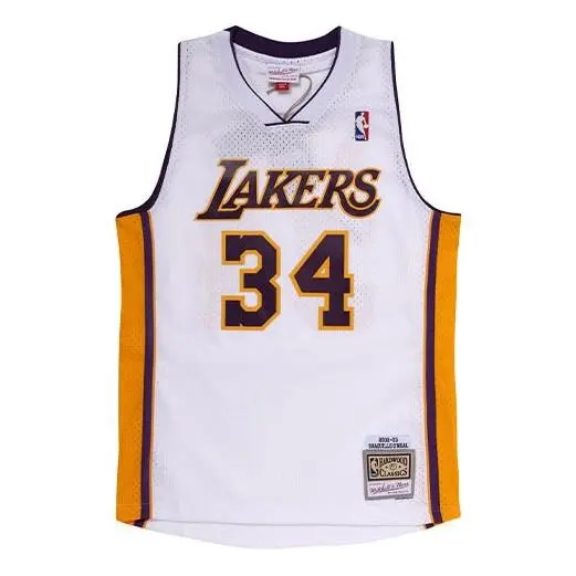 Mitchell & Ness Los Angeles Lakers Shaquille O'neal #34 Basketball Vest - Default Colorway