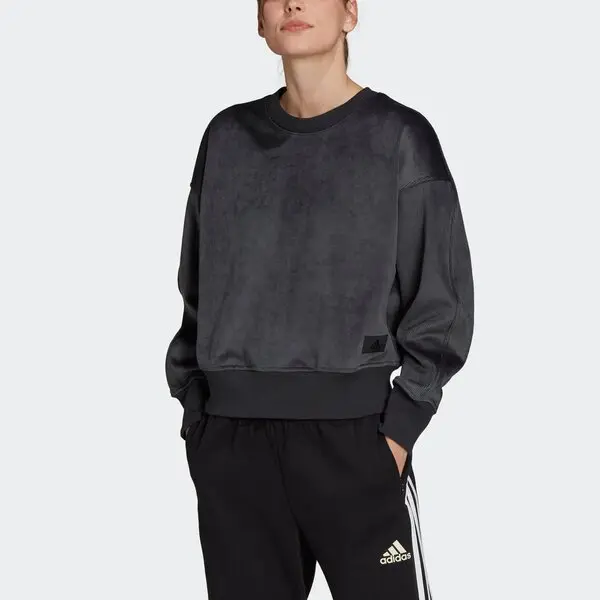 Adidas Corduroy Pullover Hoodie