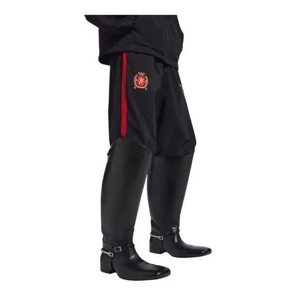 Balenciaga X Puma Large Tracksuit Pants 'black Red