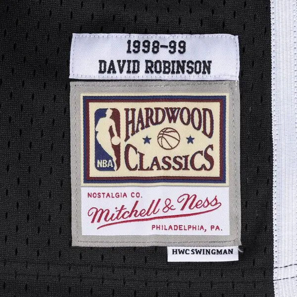 Mitchell & Ness Nba San Antonio Spurs 1998-99 David Robinson Swingman Jersey