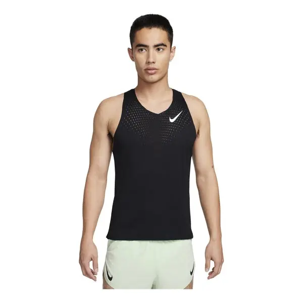 Nike Aeroswift Dri-fit Adv Running Singlet - Black