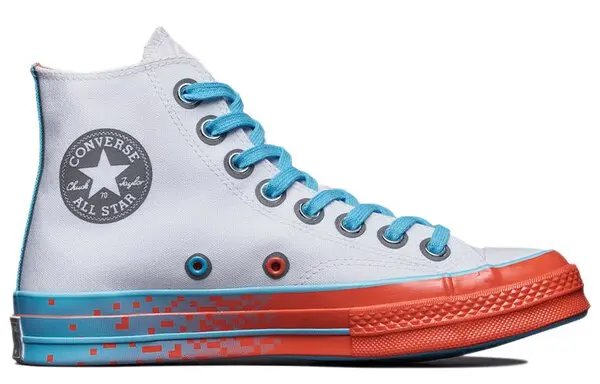 CONVERSE Chuck Taylor All Star 1970s High Top Sneakers - White/blue/red