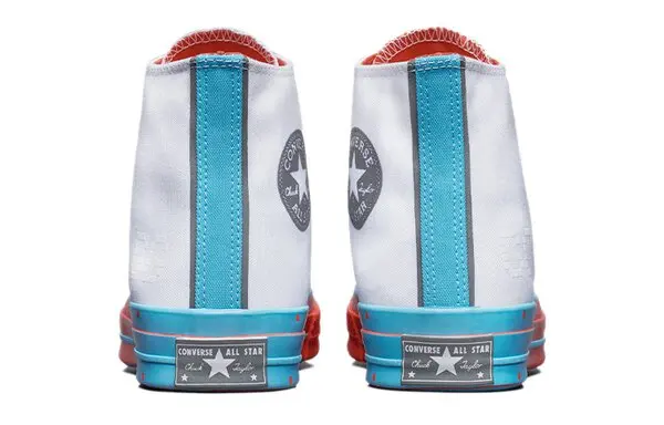 CONVERSE Chuck Taylor All Star 1970s High Top Sneakers - White/blue/red