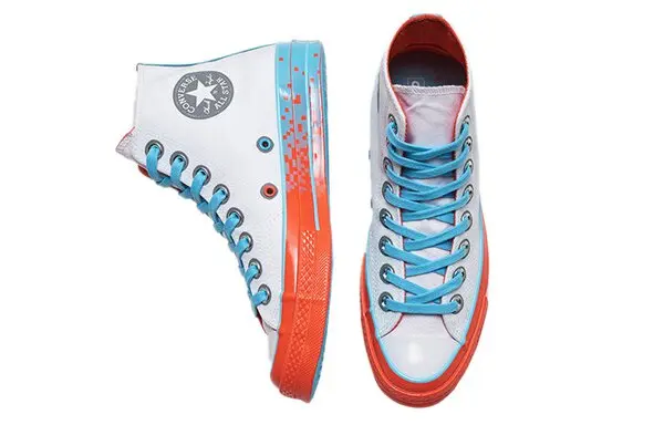 CONVERSE Chuck Taylor All Star 1970s High Top Sneakers - White/blue/red