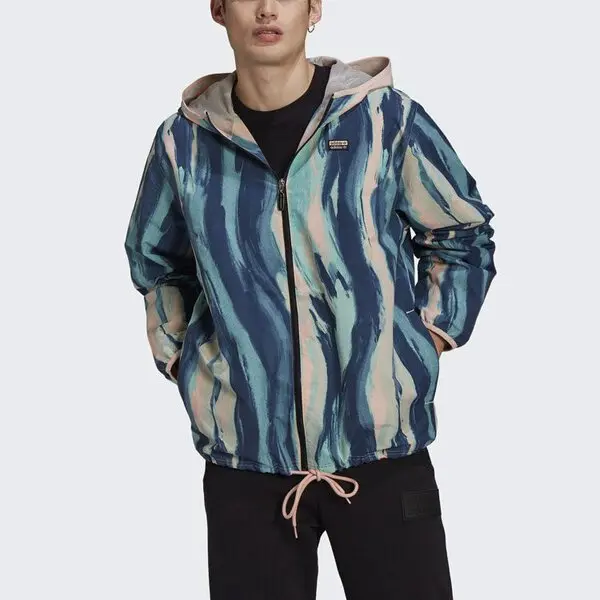 Adidas Originals Color-blocked Windbreaker