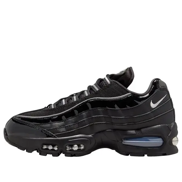 Nike Max 95 Og Black Patent - Black/reflect Silver-white-metallic Silver