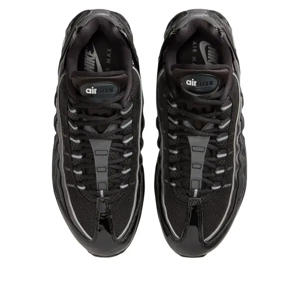 Nike Max 95 Og Black Patent - Black/reflect Silver-white-metallic Silver