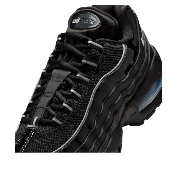 Nike Max 95 Og Black Patent - Black/reflect Silver-white-metallic Silver