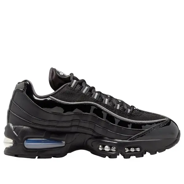Nike Max 95 Og Black Patent - Black/reflect Silver-white-metallic Silver