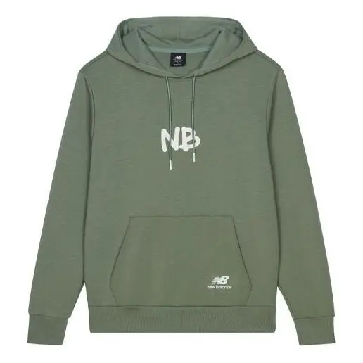 NEW BALANCE Alphabet Logo Hoodie - Green