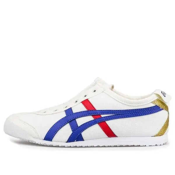 Onitsuka Tiger Mexico 66 Slip-on Sneakers - White/gold