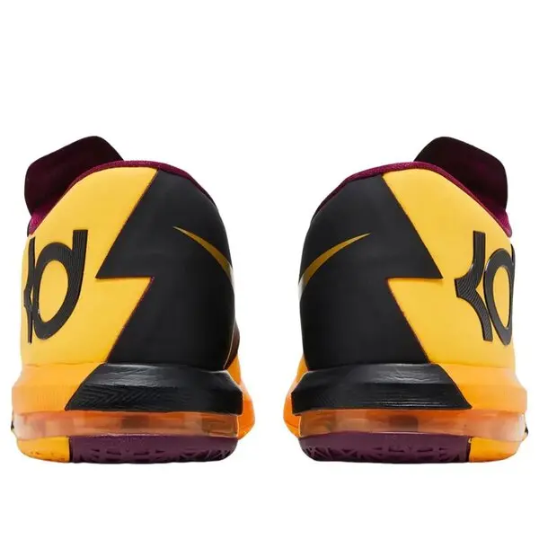 Nike Kd 6 "peanut Butter & Jelly" Athletic Sneakers - Laser Orange/raspberry Red/black
