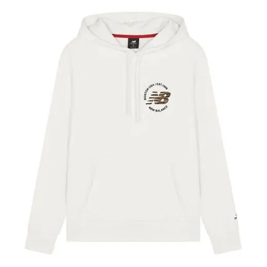 NEW BALANCE Cny New Year Series Logo Hoodie - White
