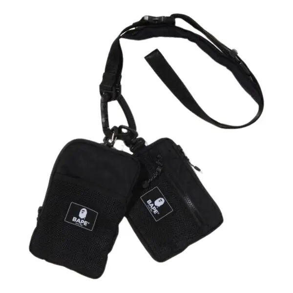 A BATHING APE Multi Body Bag - Black
