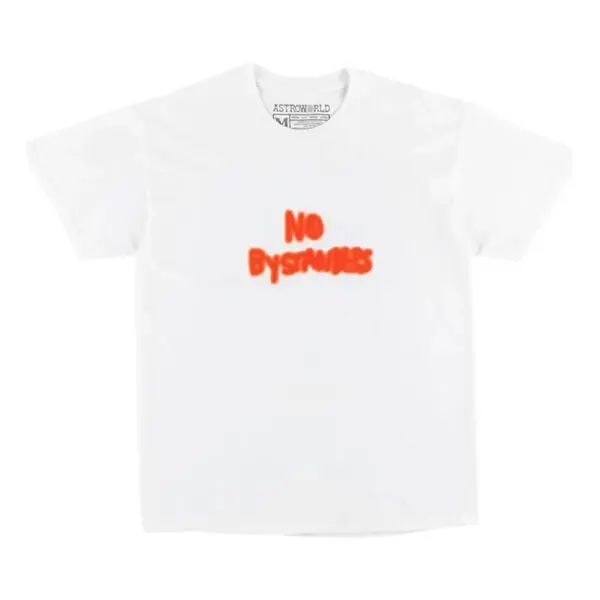 TRAVIS SCOTT No Bystanders Tee - White