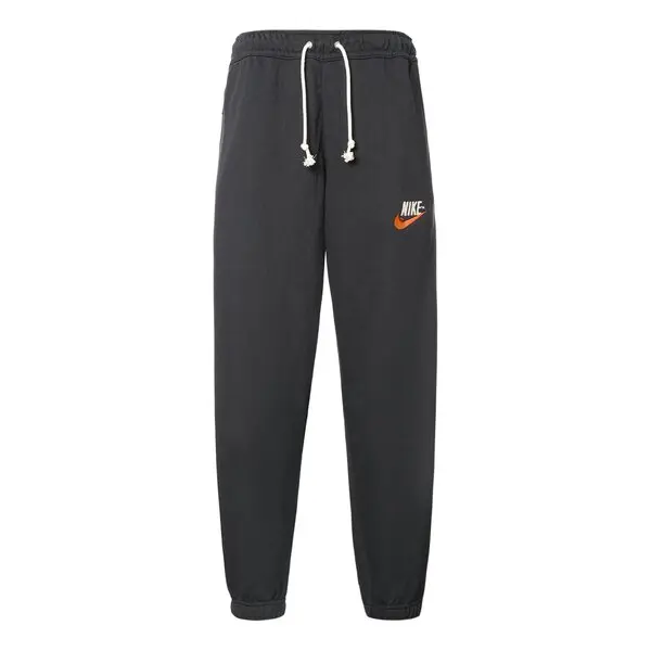 Nike Trend Capsule Series Sports Breathable Training Casual Bundle Feet Long Pants Black - Default Color