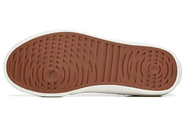 ANTA Canvas Lace-up Sneakers - Black/white