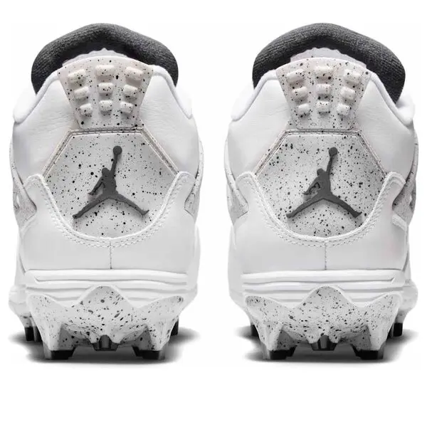 JORDAN Air 4 Td Cleat "white Cement
