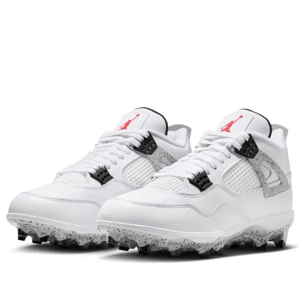JORDAN Air 4 Td Cleat "white Cement