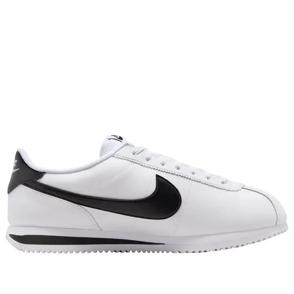 Nike Cortez Low Top Sneakers - White/black