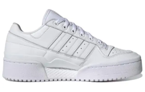 Adidas Forum Bold Platform Sneakers - Cloud White/cloud White/core Black