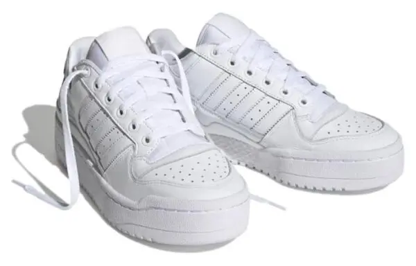 Adidas Forum Bold Platform Sneakers - Cloud White/cloud White/core Black