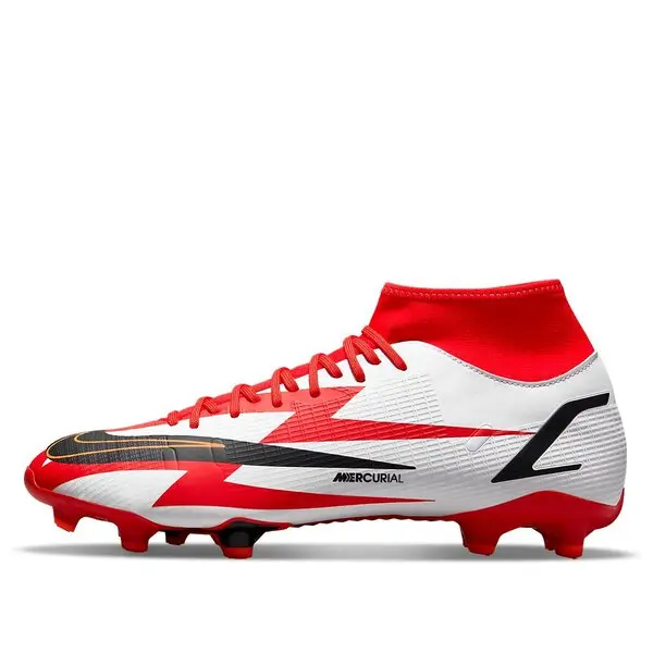 Nike Mercurial Superfly Academy Cr7 Mg Soccer Cleats - White/black/red