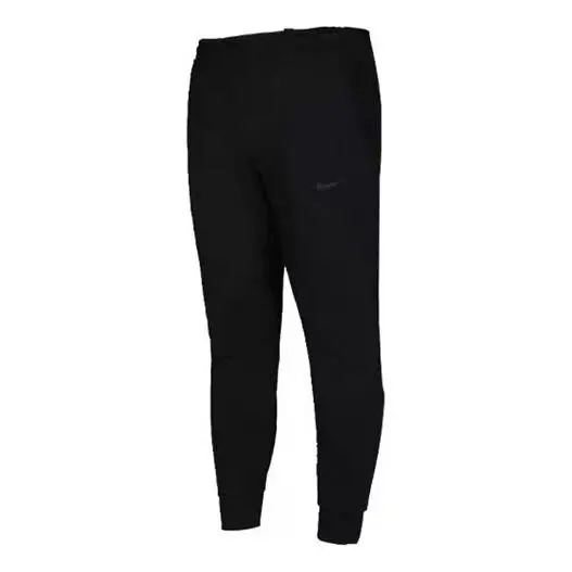 Nike Knit Breathable Bundle Feet Lacing Sports Pants/trousers/joggers Black - Default Color