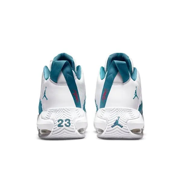 JORDAN Stay Loyal High Top Sneakers - White/blue