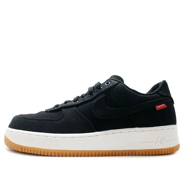 Nike Supreme X Force 1 Low Premium '08 Nrg Sneakers - Black