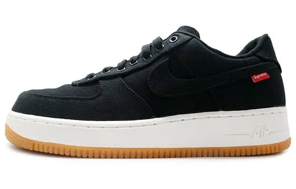 Nike Supreme X Force 1 Low Premium '08 Nrg Sneakers - Black