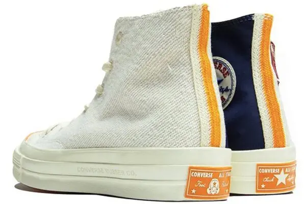 CONVERSE Foot Patrol X Chuck 70 Hi Sneakers - White/blue