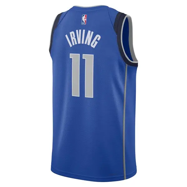 Nike Nba Dallas Mavericks Kyrie Irving 11 Swingman Away Jersey - Blue