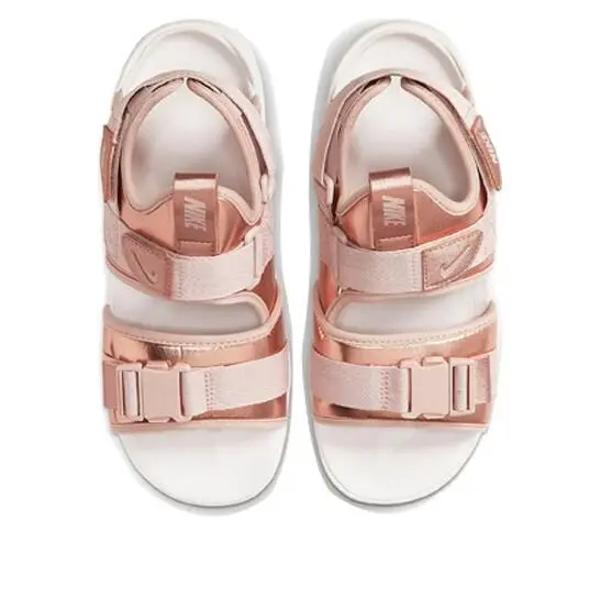 Nike Canyon Sandal Metallic Rose Bronze - Red/red