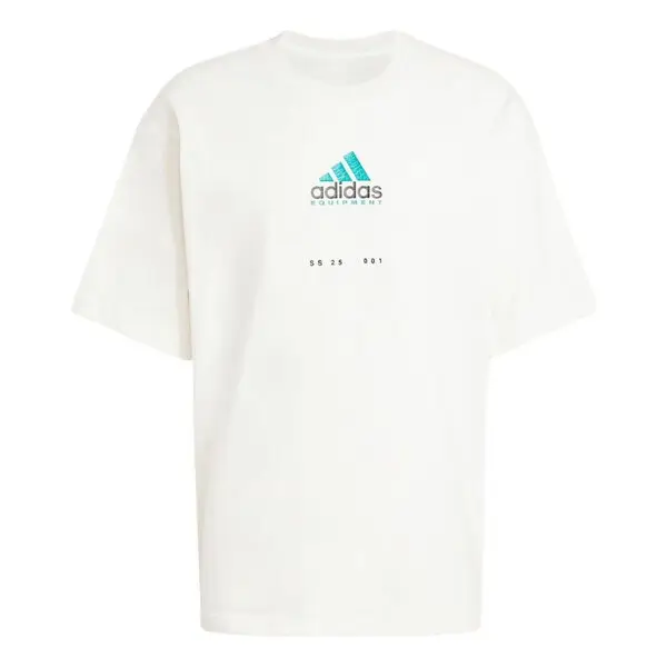 Adidas Eqt Graphic T-shirt Asia Sizing 'cream - White