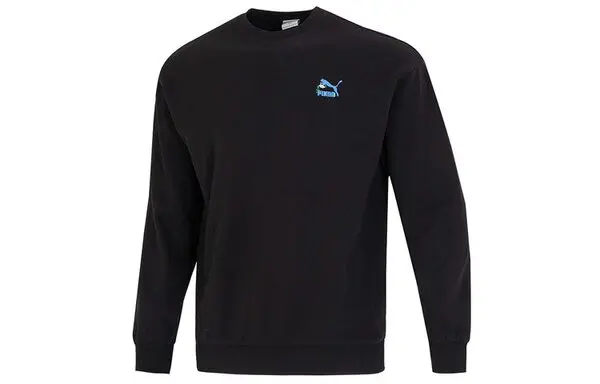 PUMA Logo Crew Neck Sweatshirt