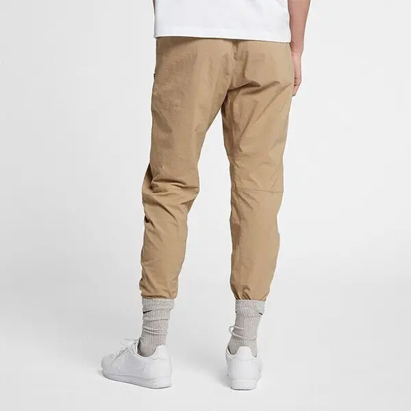 Nike Small Logo Pattern Woven Athleisure Casual Sports Long Pants