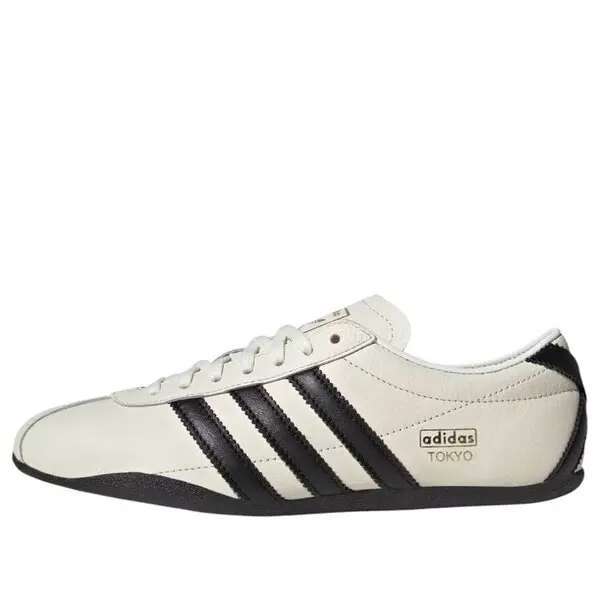 Adidas Tokyo "white Black" Sneakers - Off White/core Black/gold Metallic
