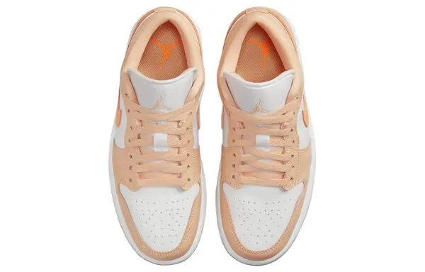 JORDAN 1 Low 'sunset Haze' Sneakers - Orange